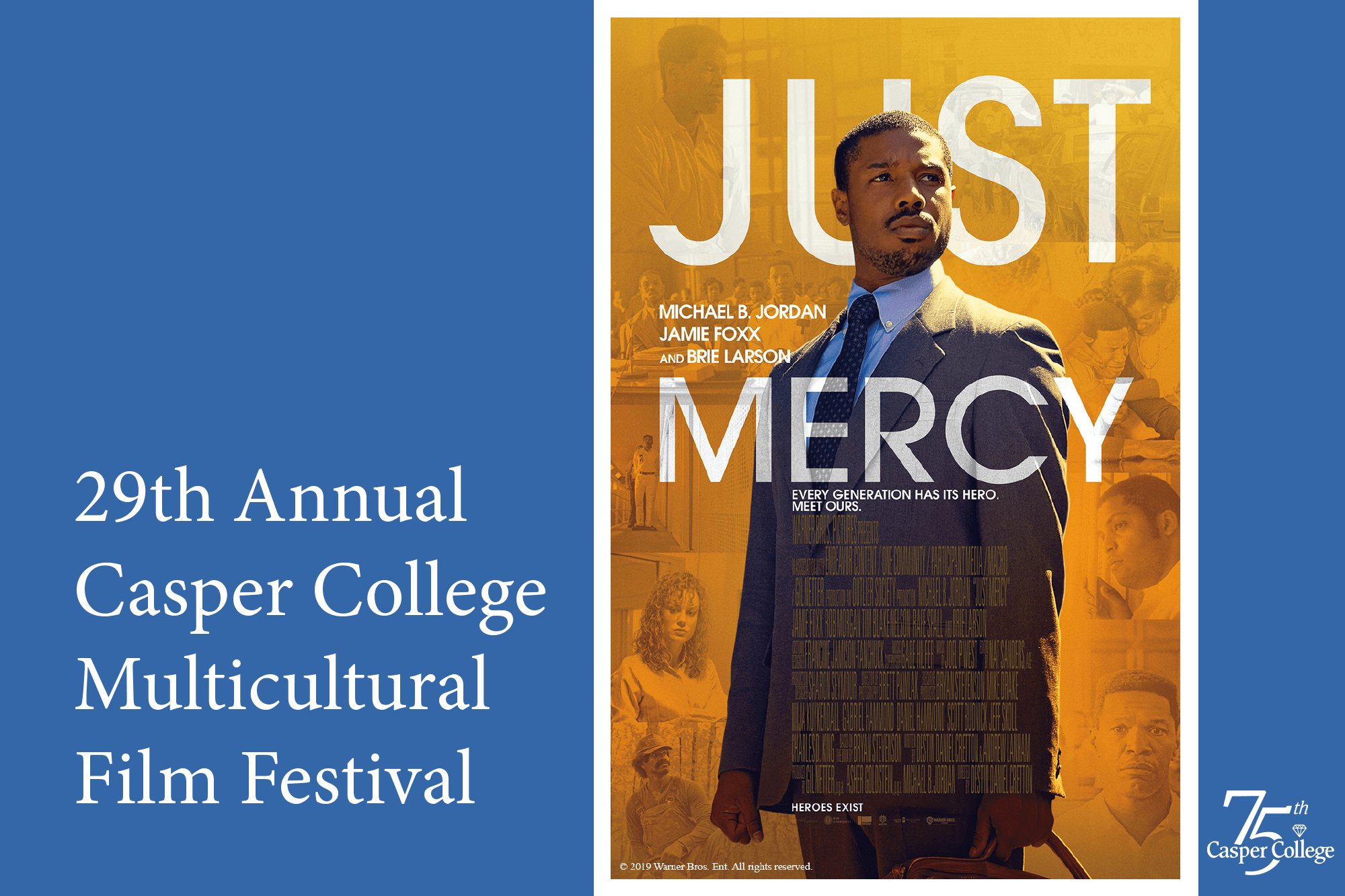‘Just Mercy’ Second Film Set For 2021 Film Festival – Casper College