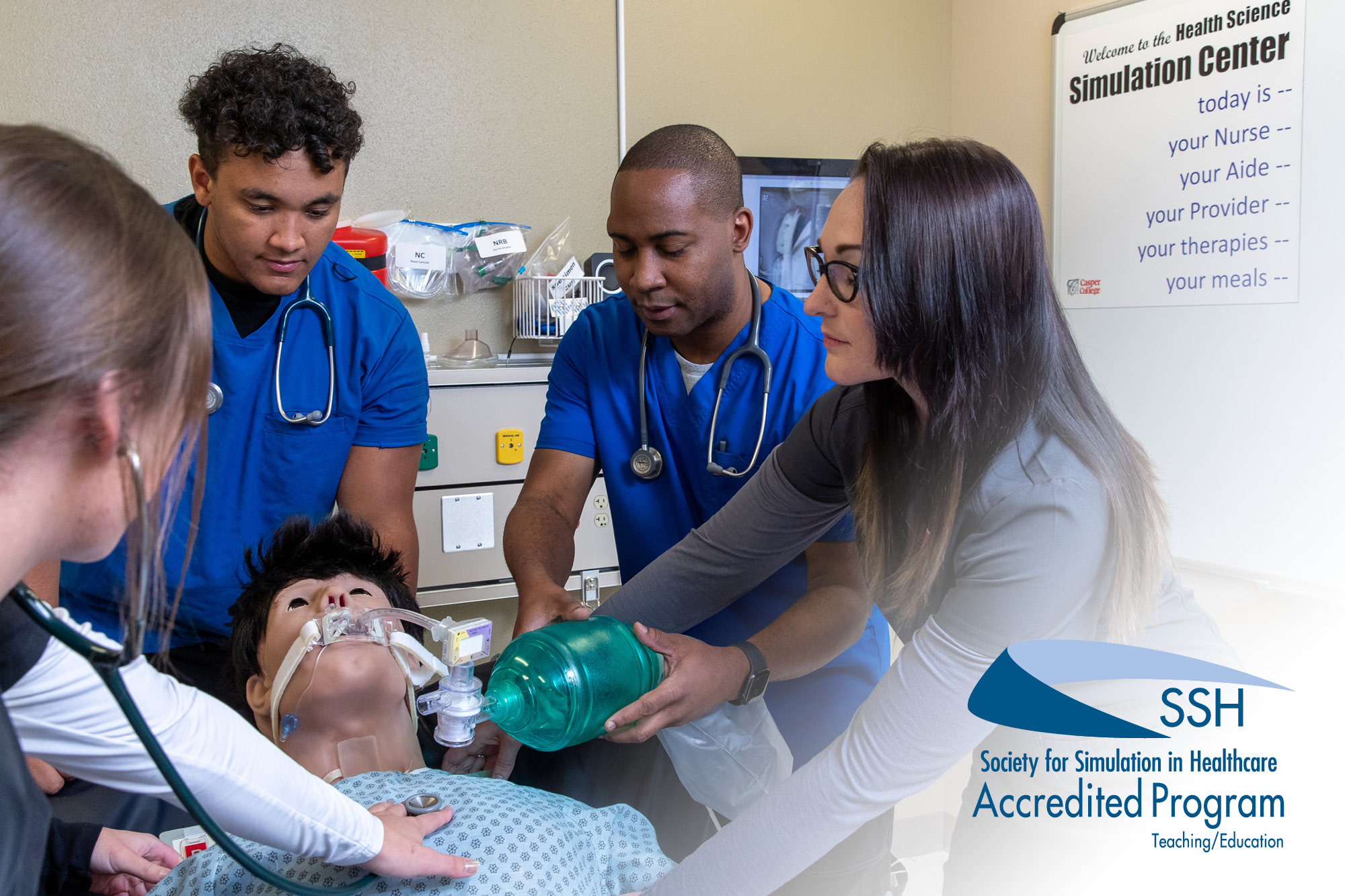 Casper College Sim Center Reaccredited – Casper College