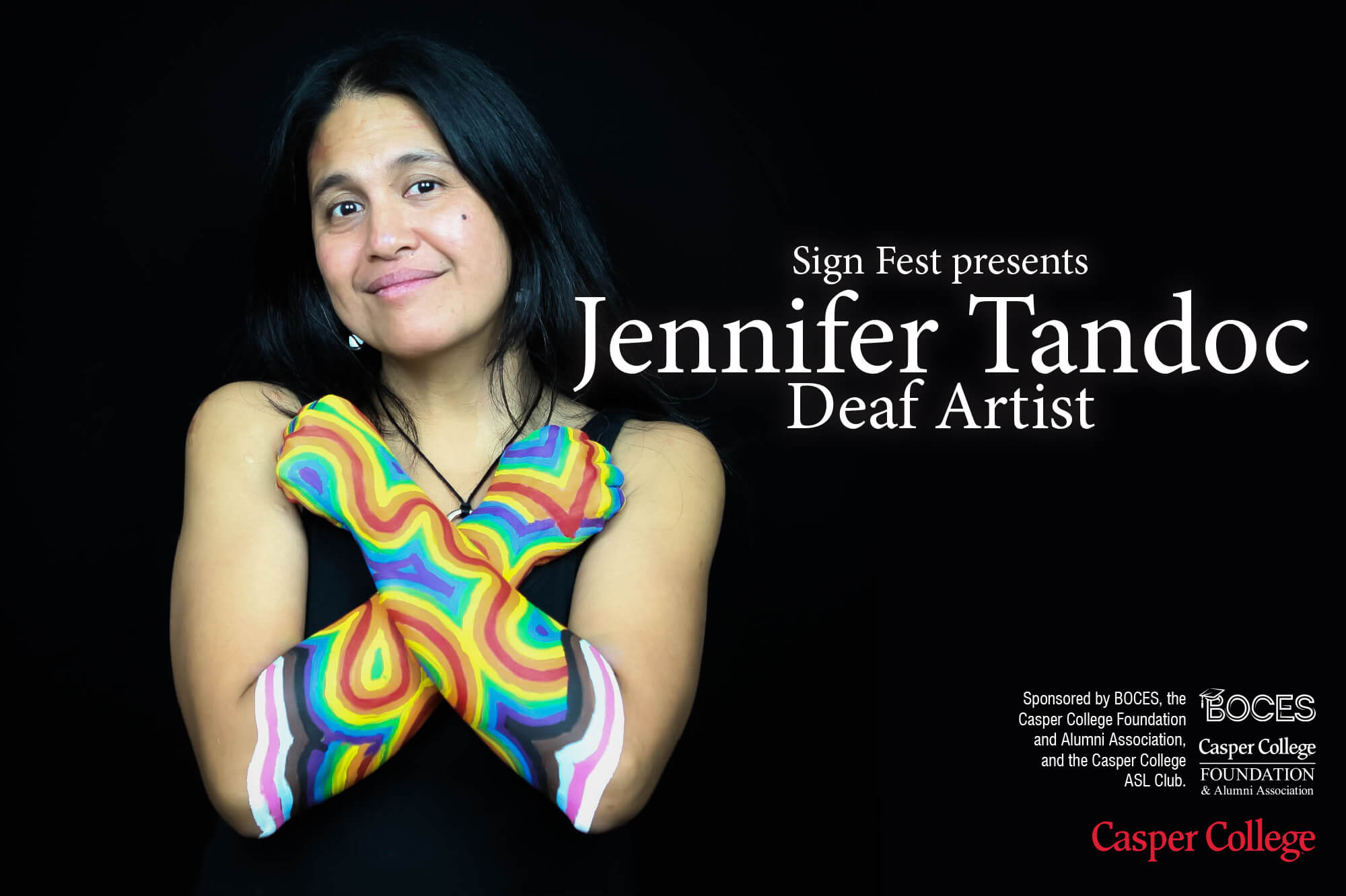 Jennifer Tandoc Featured Artist At Sign Fest 2023 – Casper College